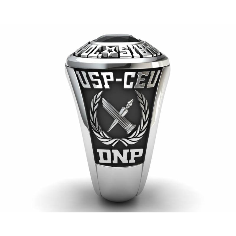 Solid Silver Doctor in Law Class Ring | Pepe Dry