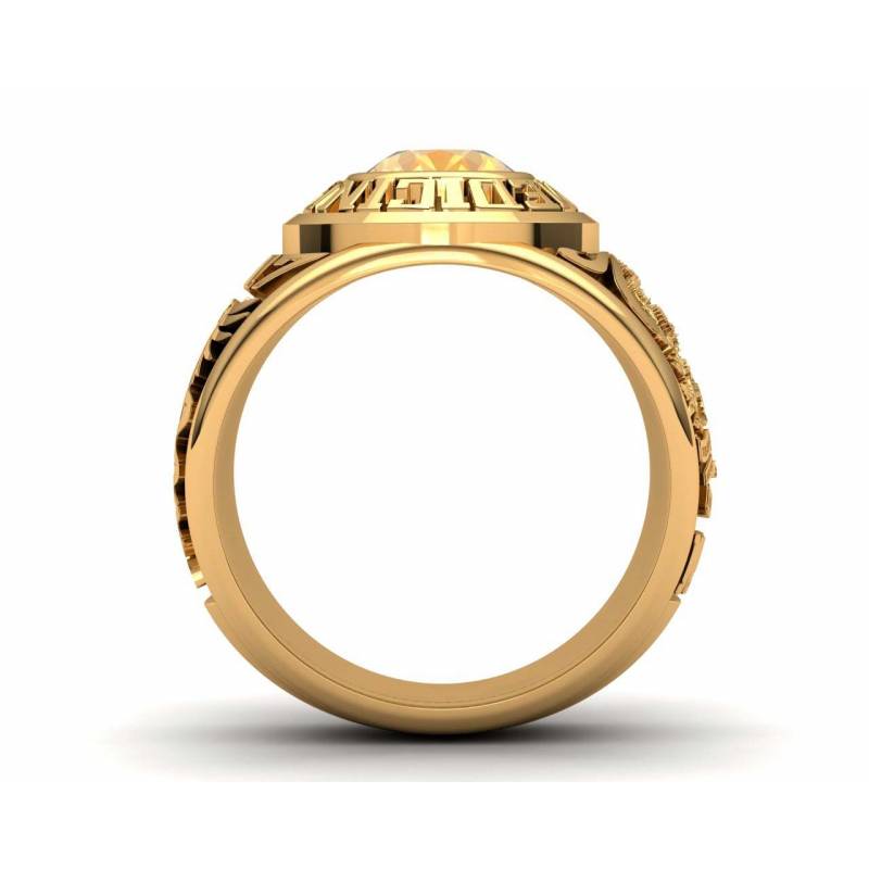 Medicine Solid 18k Gold Class Ring | Pepe Dry